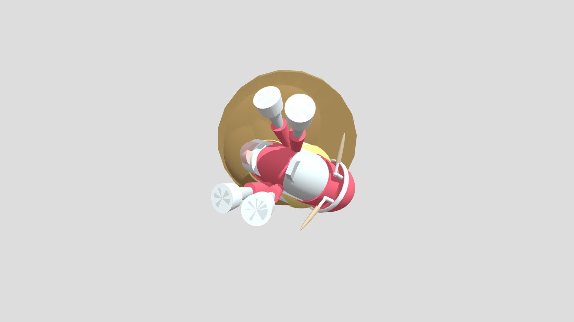 Wheelie Bike (Kirby) - Download Free 3D model by marcelosini2802 ...