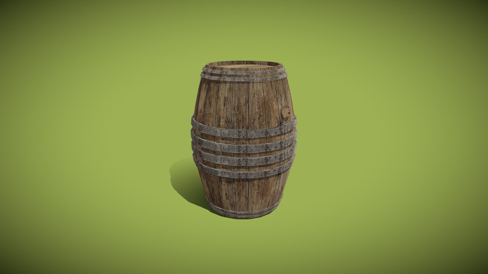 Wodden barrel - 3D model by Orrik [7f3ea04] - Sketchfab