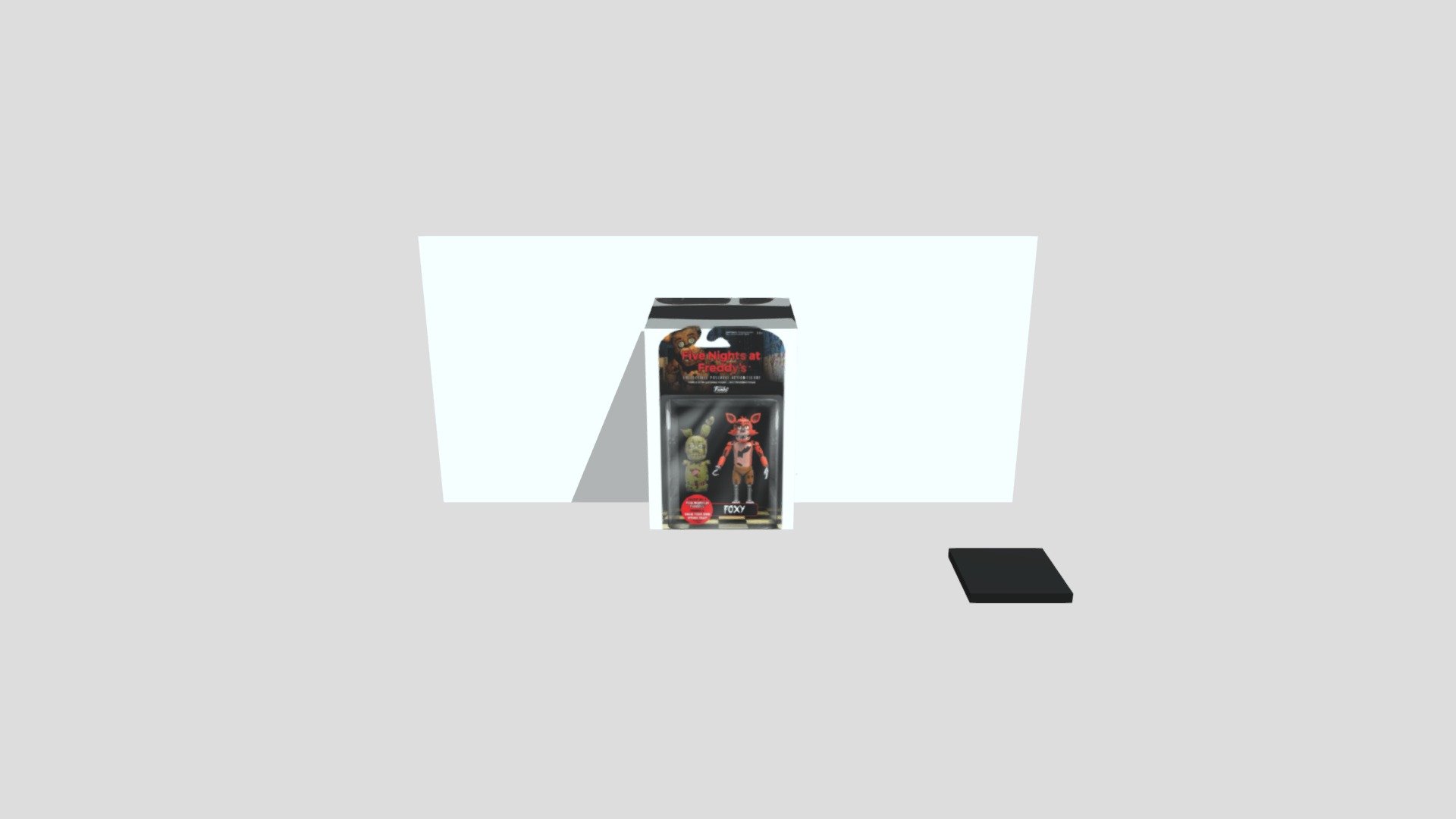Fnaf Funko Figure Foxy Box - 3D model by perpltopo09 [7f3f833] - Sketchfab