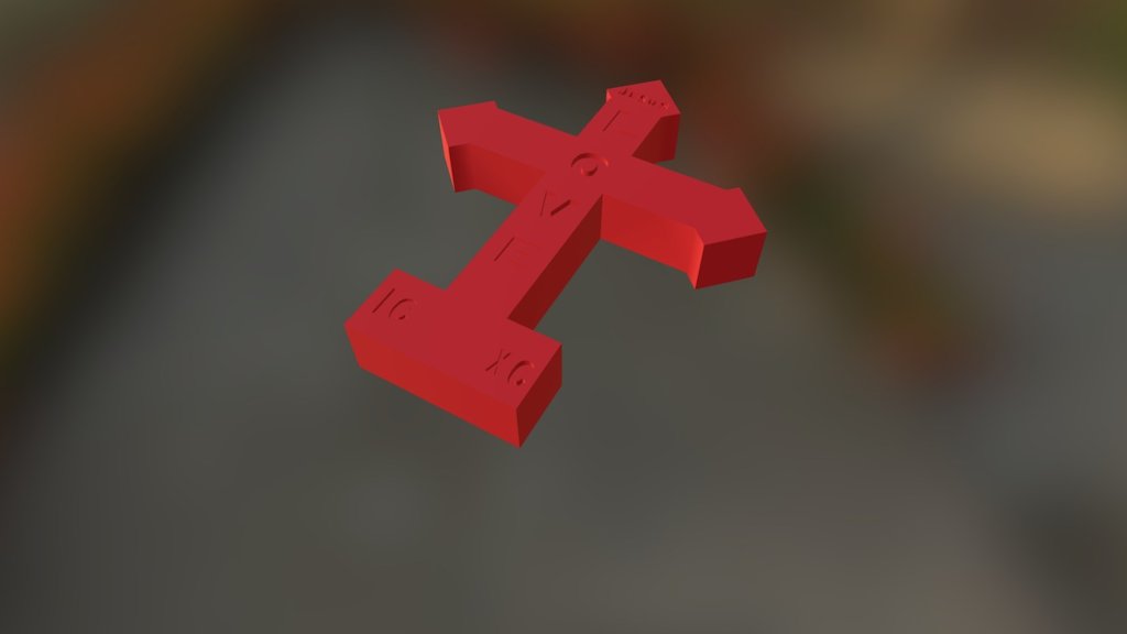 Cross - 3D model by 3D Designs with SIATech at SDJC (@robert-3d ...