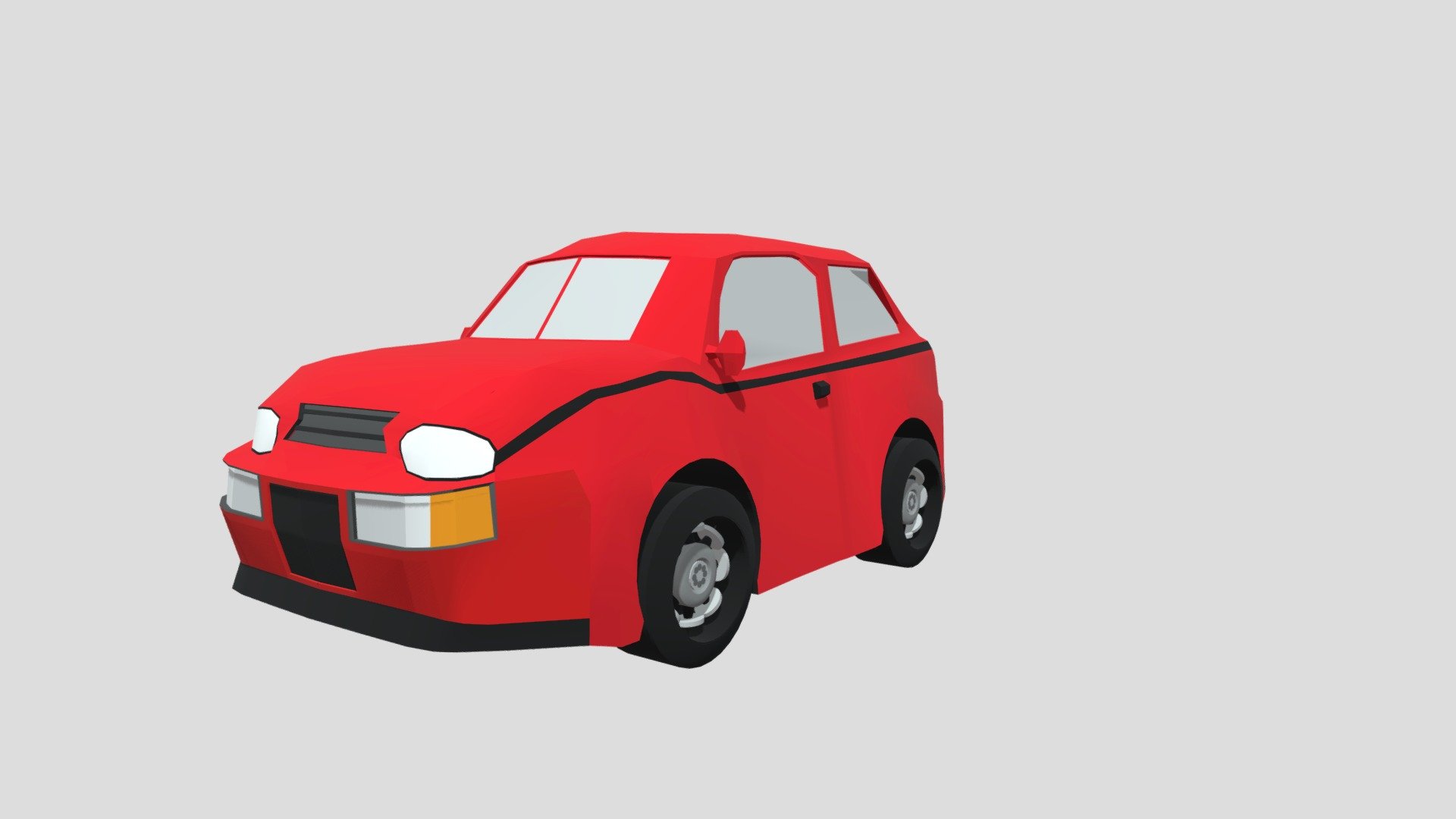 Cartoon Retro Car - Download Free 3D model by GhostMan (@nns25 ...