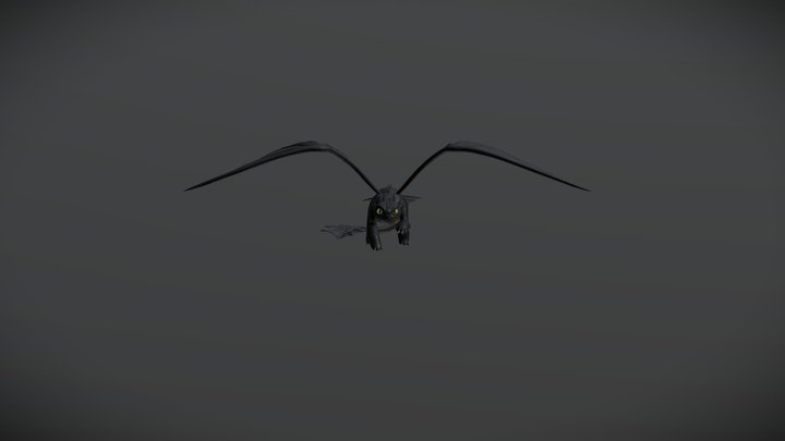 Toothless 3D models - Sketchfab