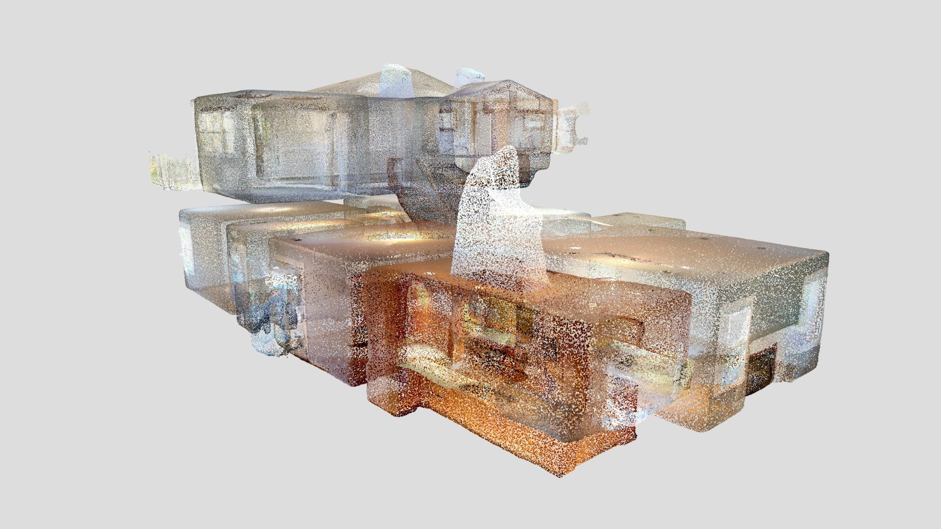 5 bdr. house - Point cloud (via Polycam) - Download Free 3D model by ...