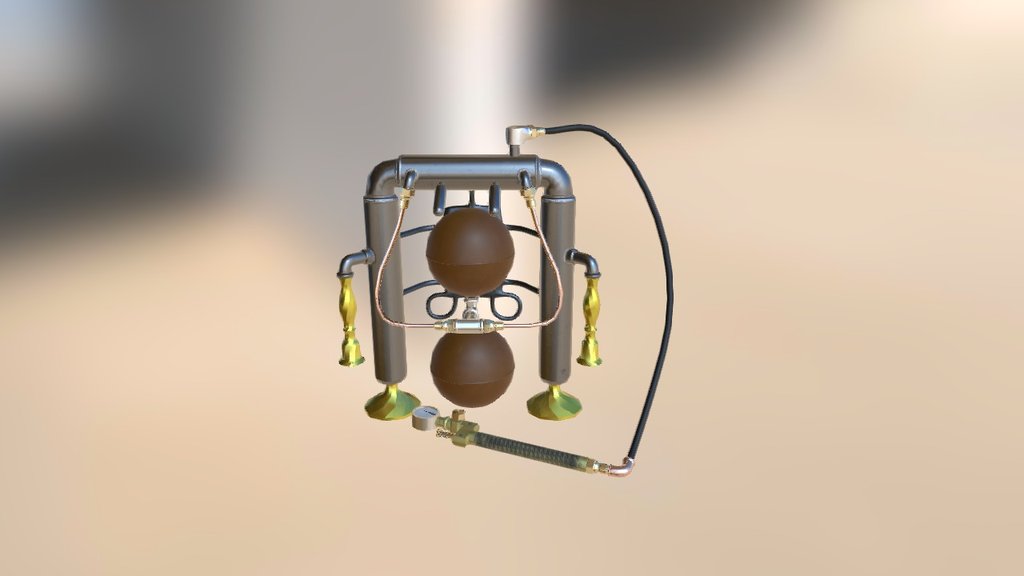 Steampunk Rocket Pack - 1910 - 3D model by Kaur Põldmaa (@kaurpoldmaa) [7f42354] - Sketchfab