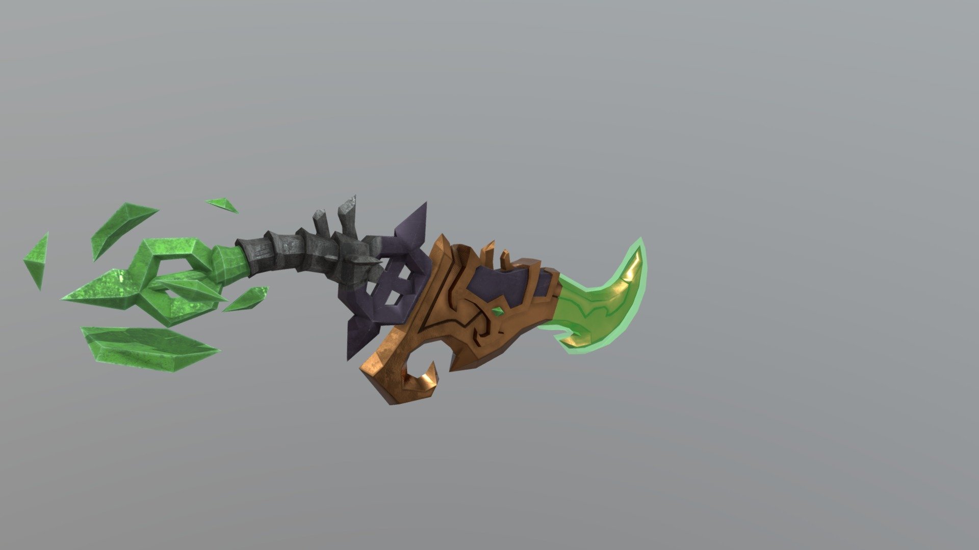 World Of Warcraft Demonology Artifact Weapon - 3D model by Ryanmoya99 ...