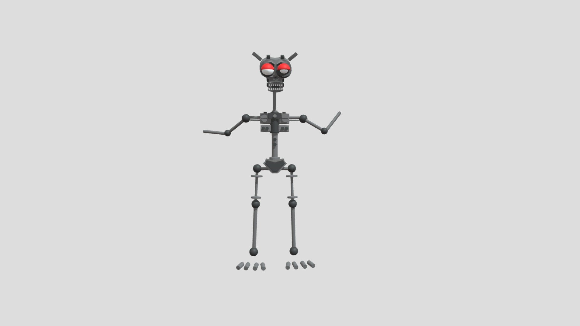 Lefty Endo - Download Free 3D model by dwall8611 [7f43866] - Sketchfab