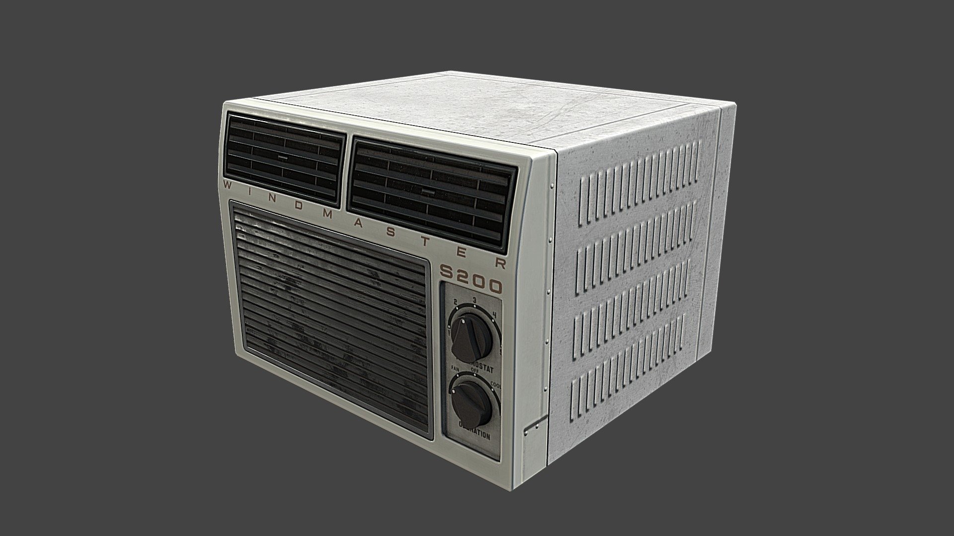 AC unit - 3D model by kanistra [7f446f1] - Sketchfab