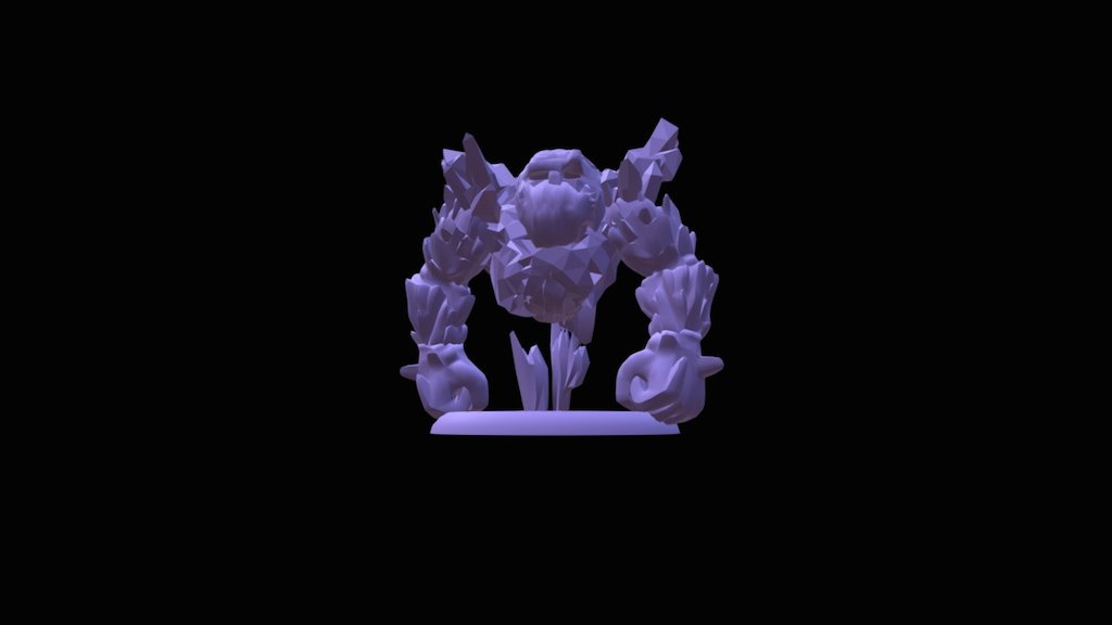 TERA THE STONE ELEMENTAL - 3D model by Sakis Otravez Gaitanos ...