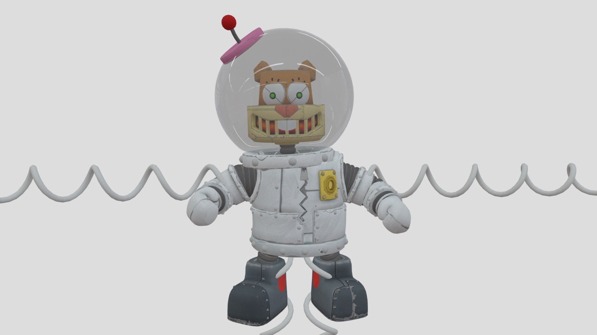 BFBBR - Robo Sandy - Download Free 3D model by SMF Features Developed ...
