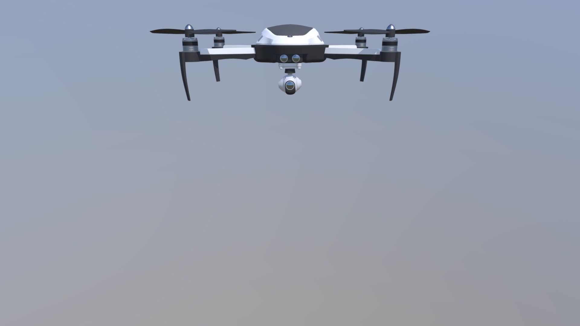 Flying drone - Download Free 3D model by ScienceTle (@science.tle999) [7f45d17] - Sketchfab