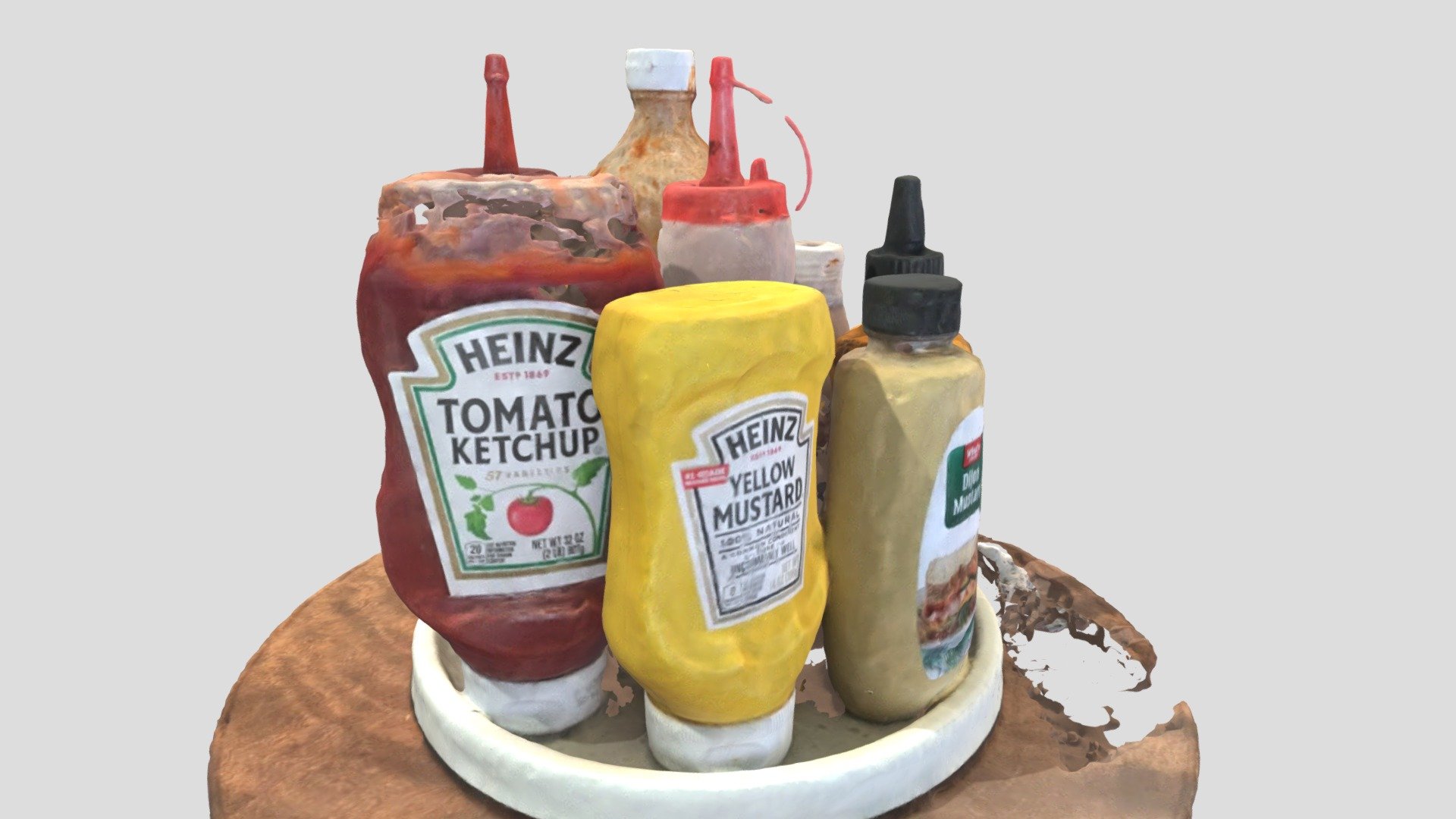 [LU] Condiments - Download Free 3D model by joefxoom [7f46793] - Sketchfab