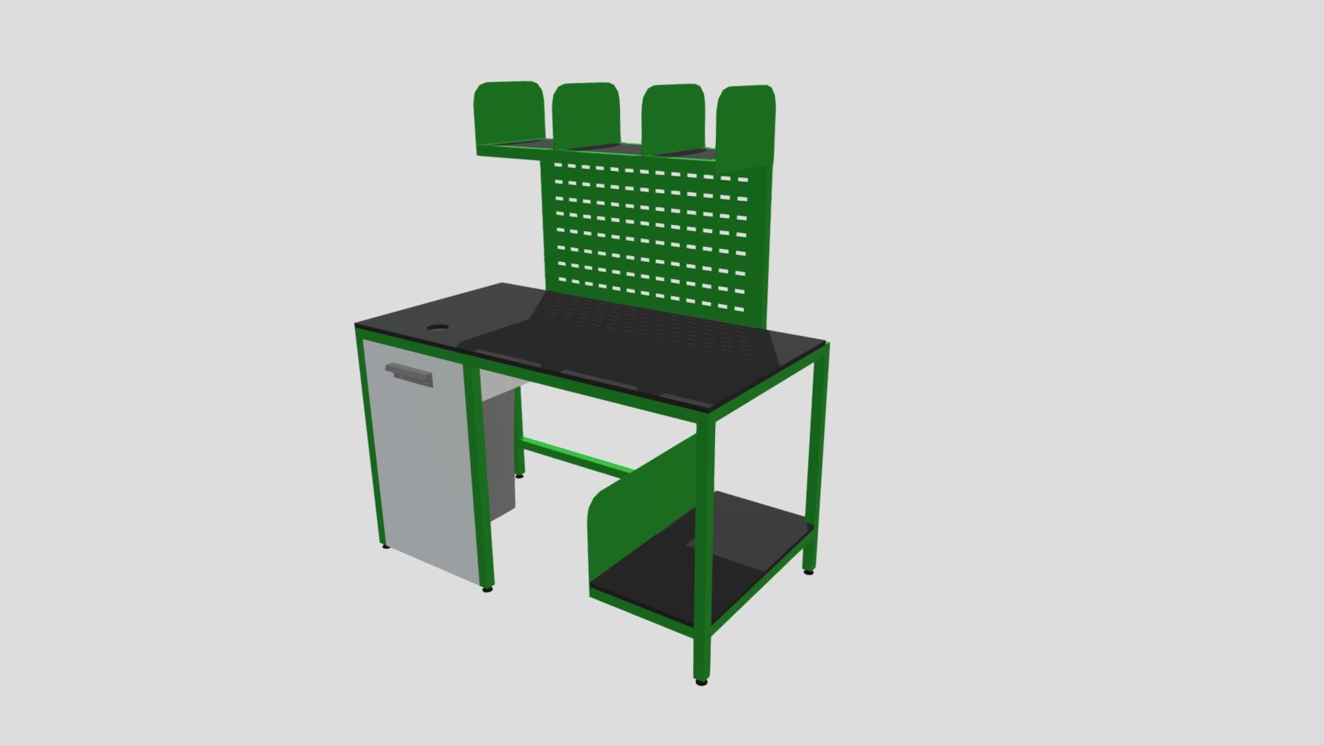 Peregrine bench with handle - 3D model by 3D-VIEW (@Jake-norsemandirect ...