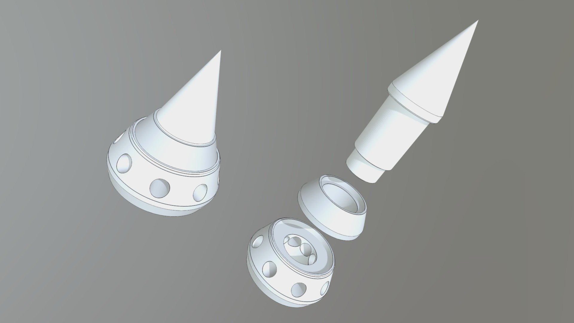 vesMO 3DSP-11 3Dスパイク11 - 3D model by vesMO [7f489dd] - Sketchfab