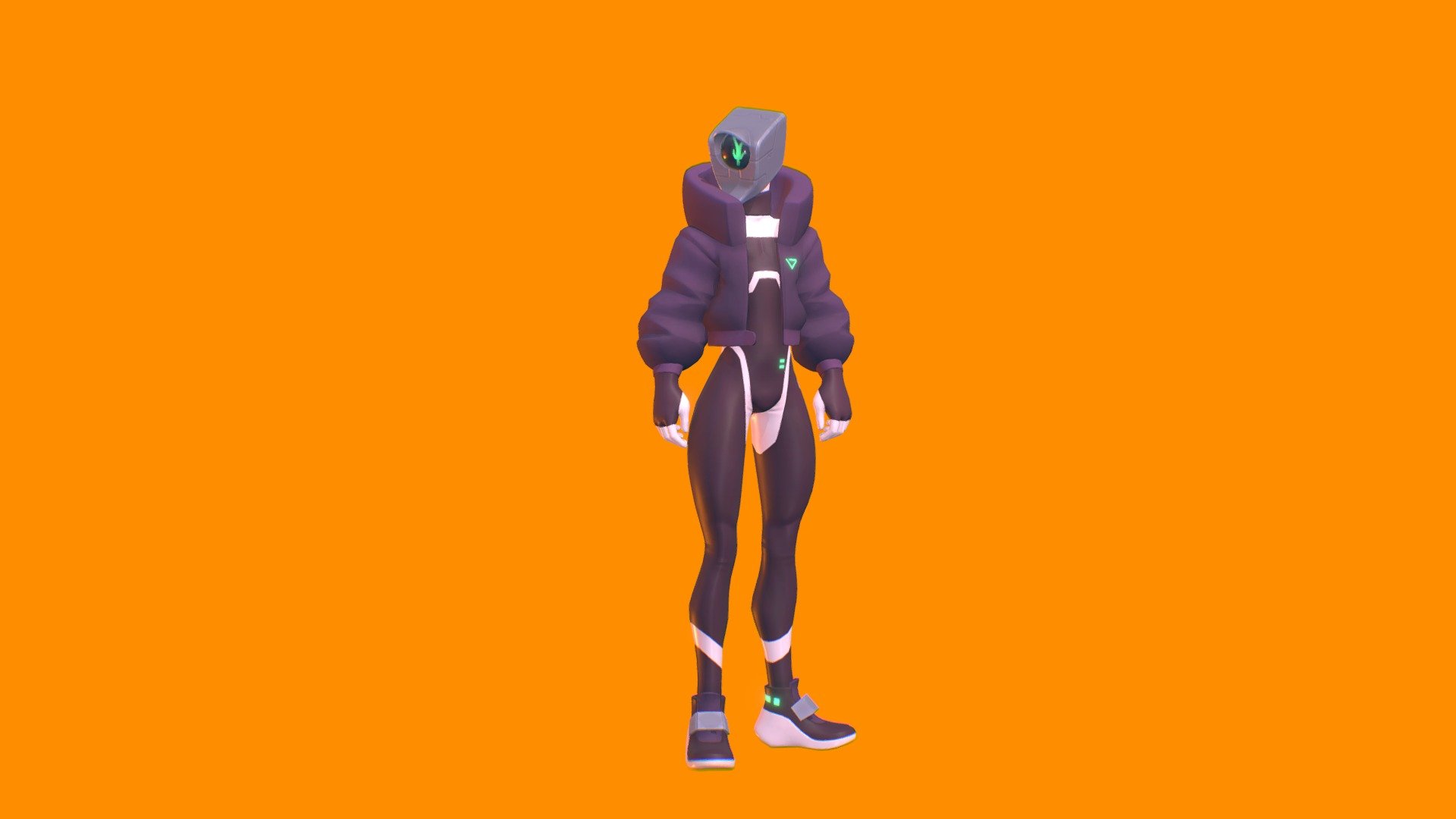 Cyberpunk Robot - Download Free 3D model by Doink (@Doinkoloink ...