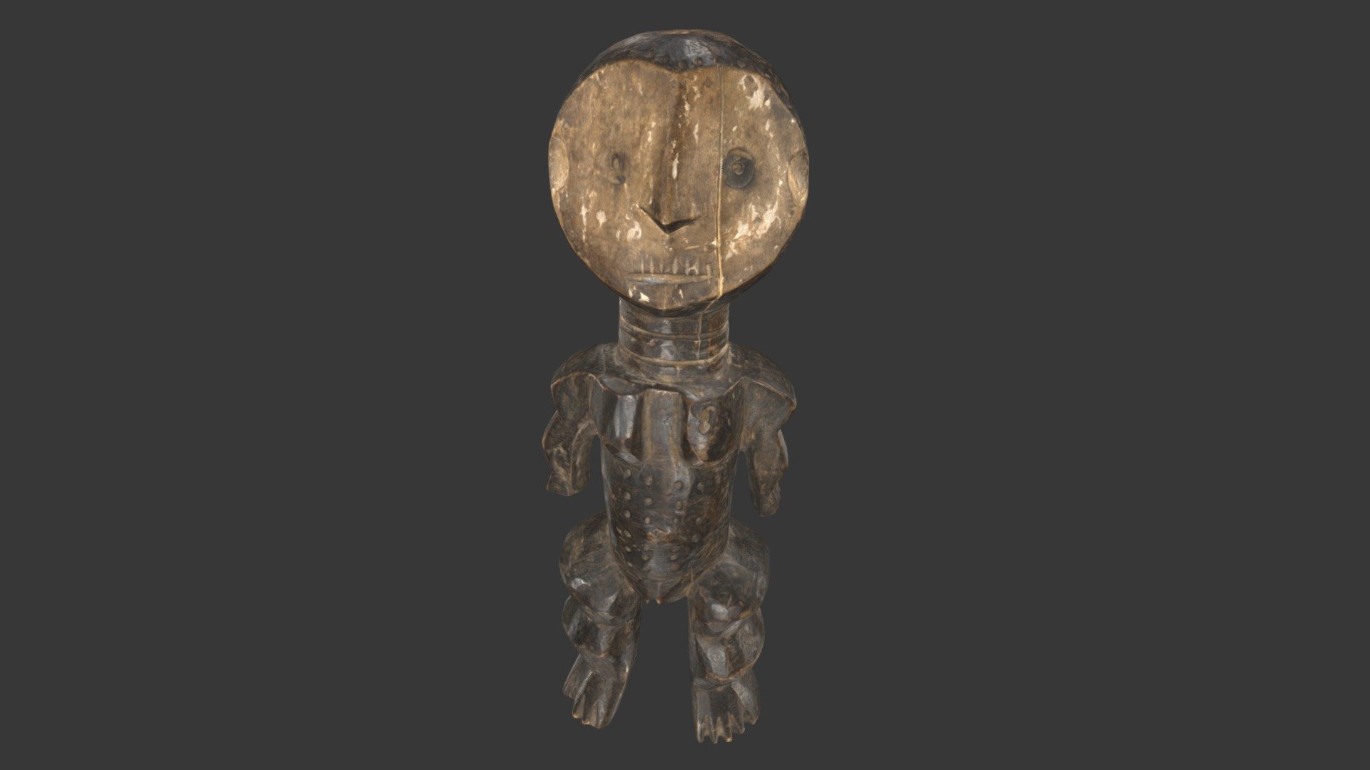 Bwaka Figure - 3D model by Laura Harrison (@lauraharrison) [7f4ae36 ...