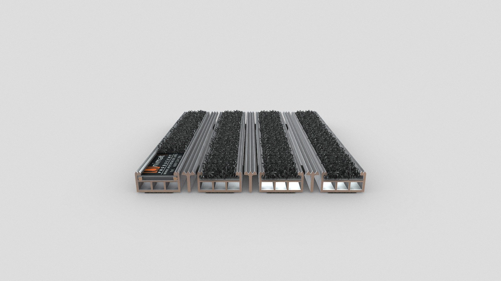 Unimat 17 KS (anthracite) - 3D model by Unimat | Fabryka Wycieraczek ...