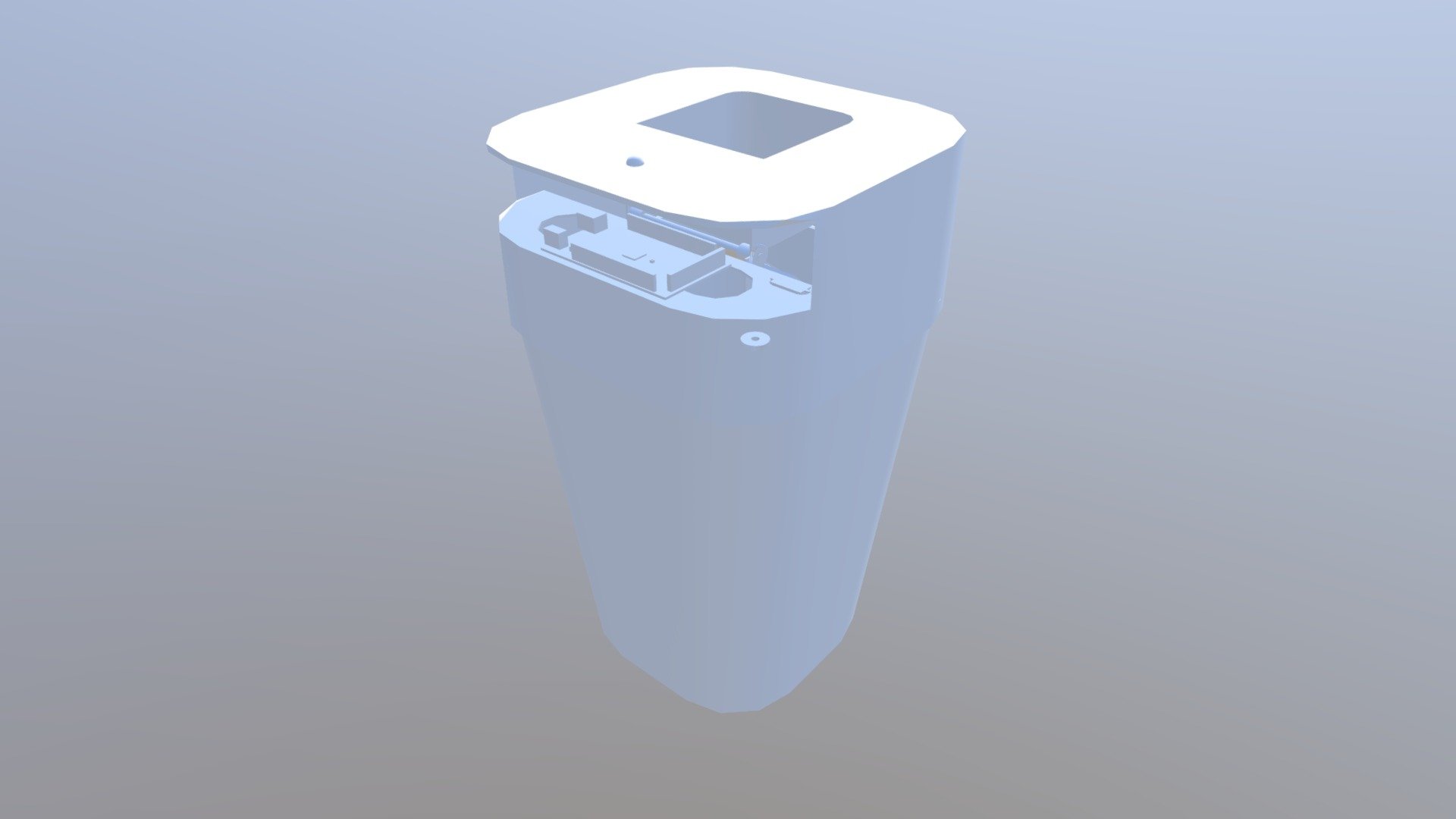Smart Trash Bin - 3D model by ahmedneaz [7f4c40e] - Sketchfab