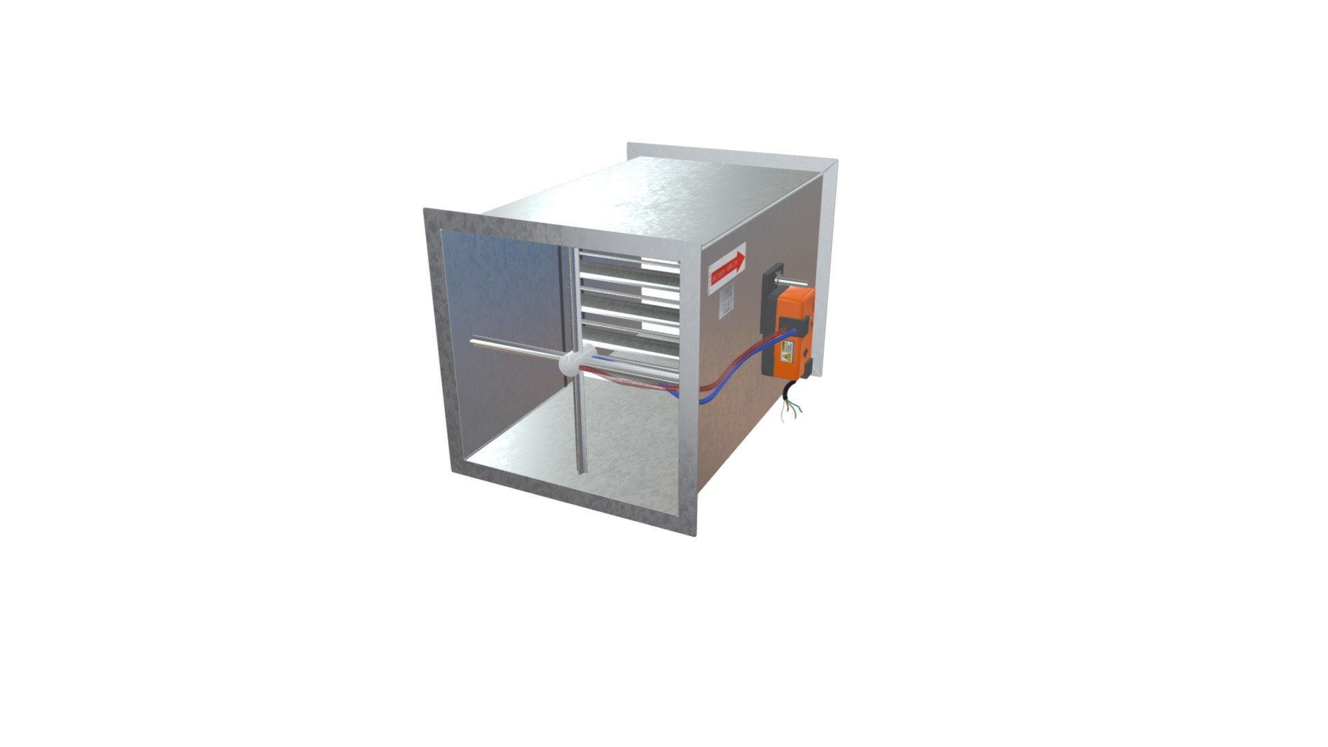 Single Duct VAV Box - 3D model by Shahrokhi Technical Institute ...