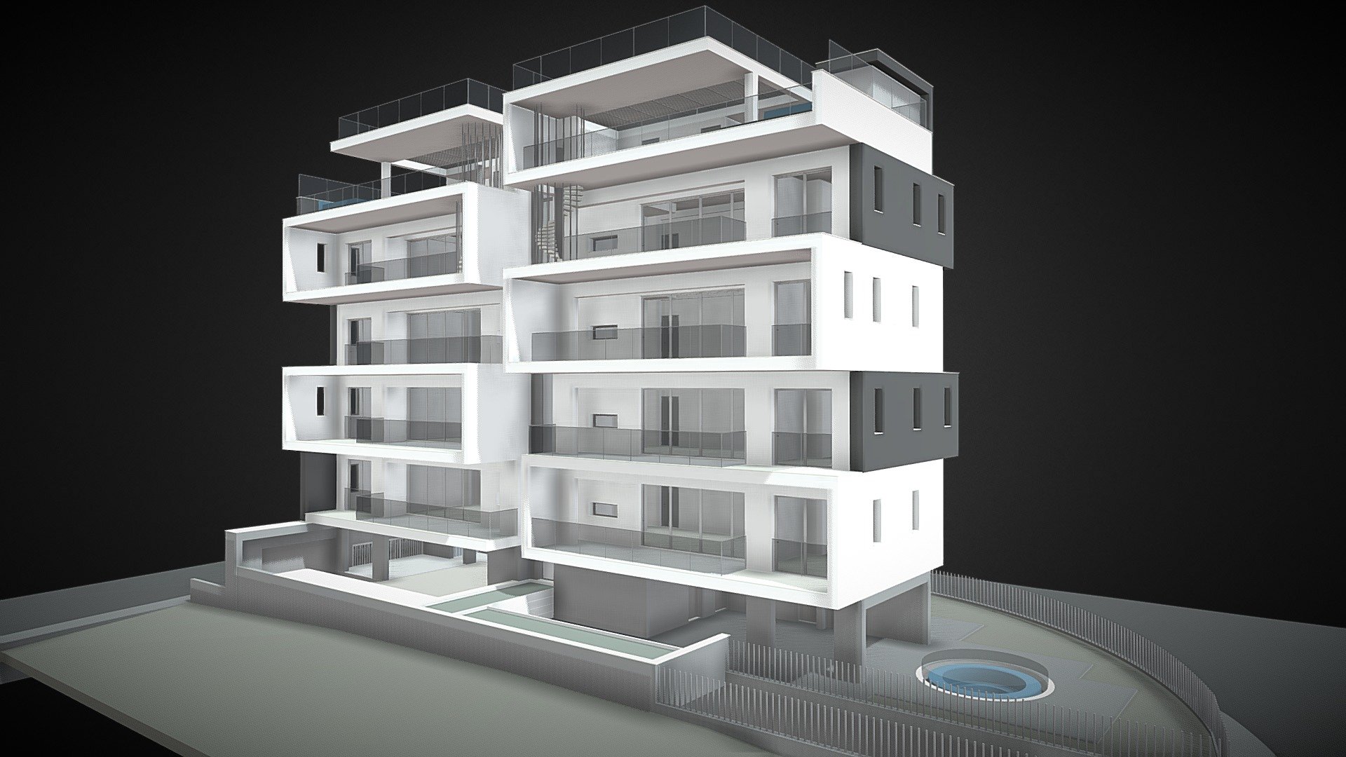 Amira Residence - 3D model by ecaarch [7f4dc17] - Sketchfab
