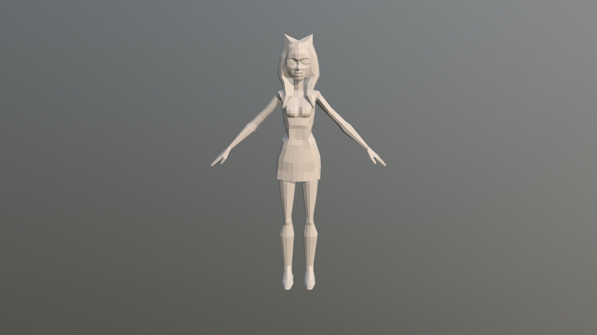Ahsoka Tano low-poly - Download Free 3D model by maciekoleks [7f4f2bd ...