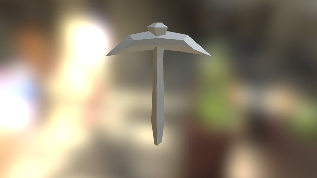 Pickaxe - 3D model by platyy [7f505fe] - Sketchfab