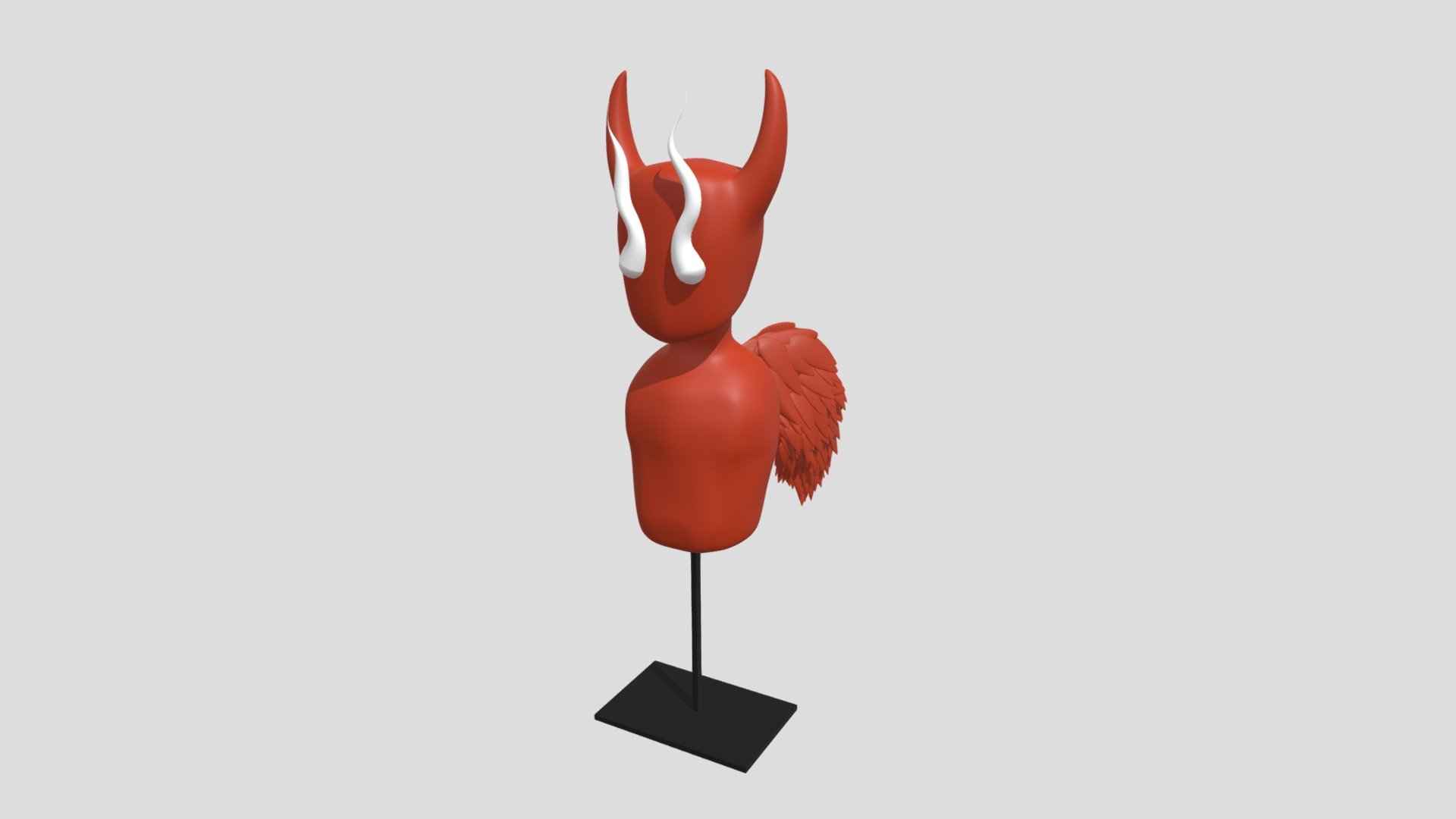 Winged Being - 3D model by peanug [7f516eb] - Sketchfab