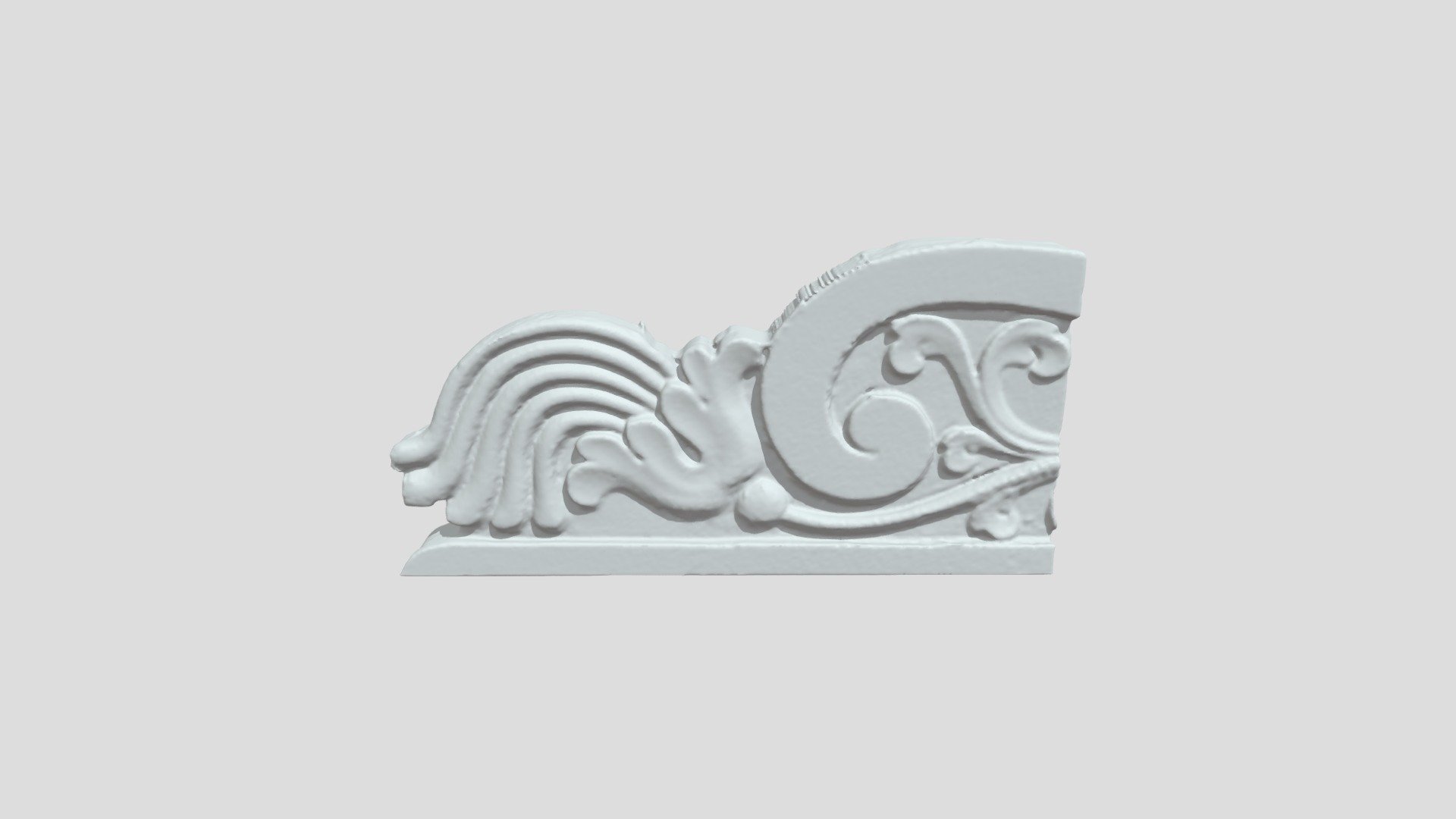 Scan 20 Carved Lotus detail - printable - Download Free 3D model by ...