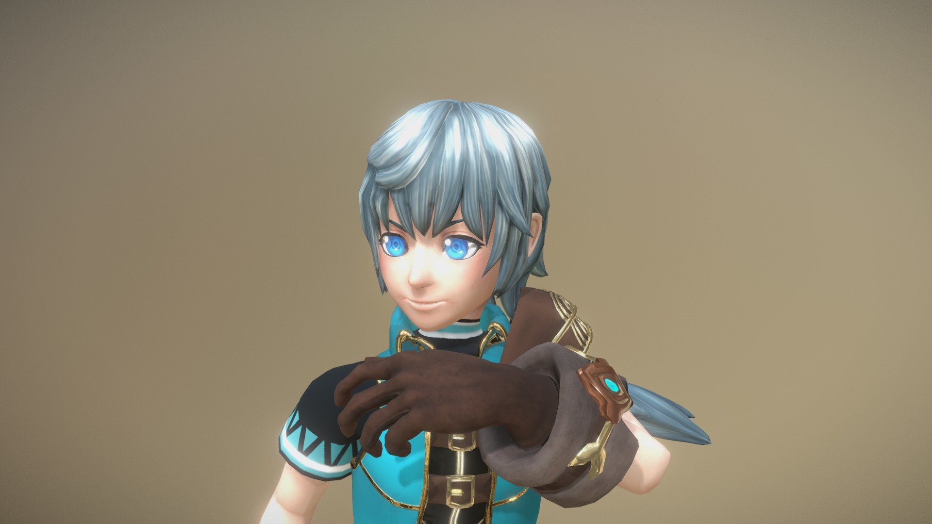 Daryl Pose - 3D model by fujimi [7f545f8] - Sketchfab