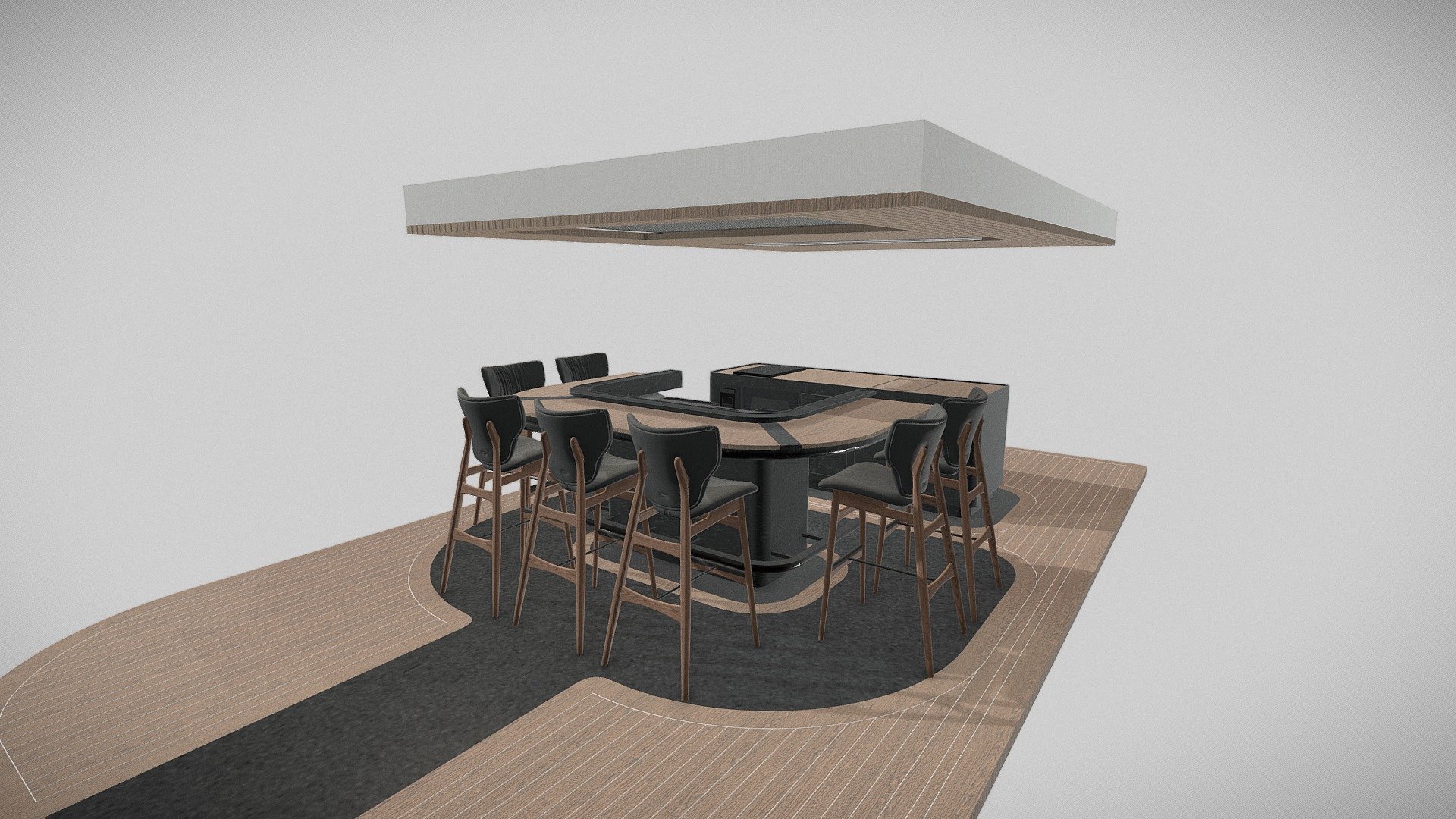Outdoor Teppanyaki 140m - 3D model by brennandates [7f546f9] - Sketchfab