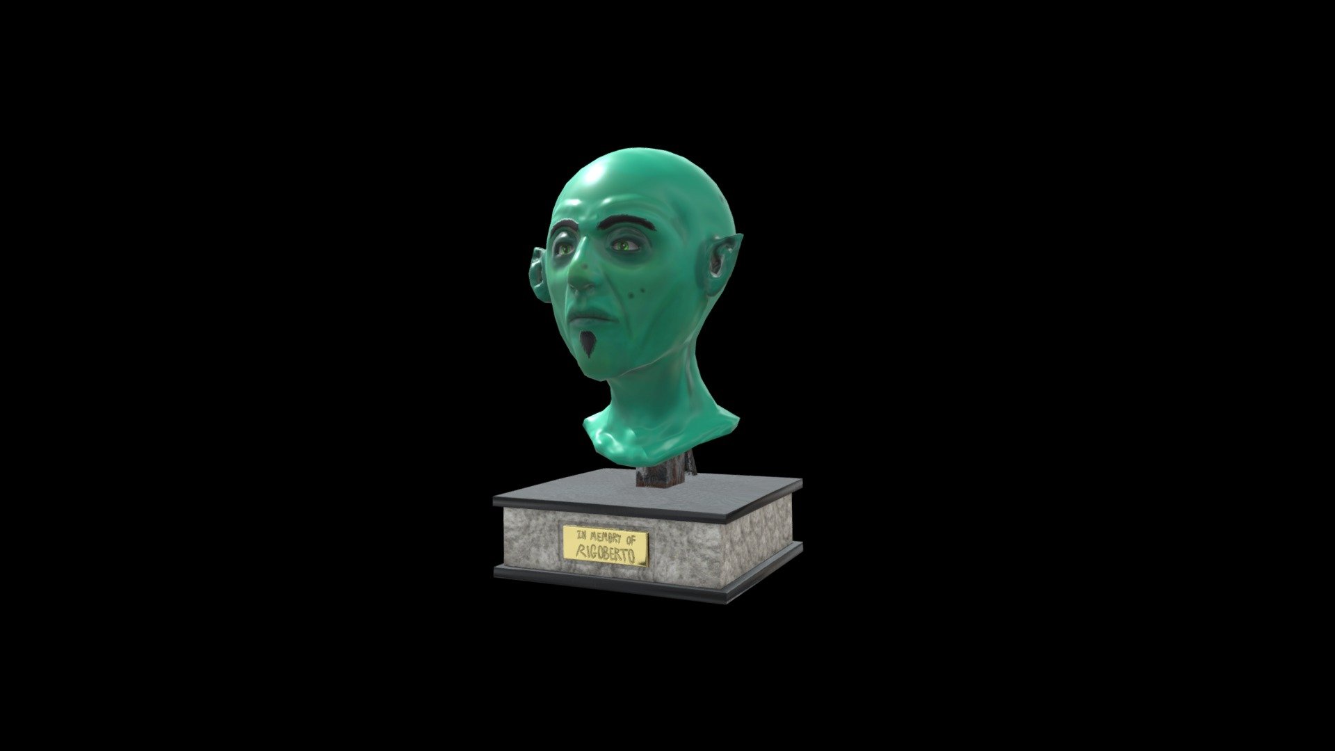 Elf Head - Download Free 3D model by luigomlop [7f54878] - Sketchfab