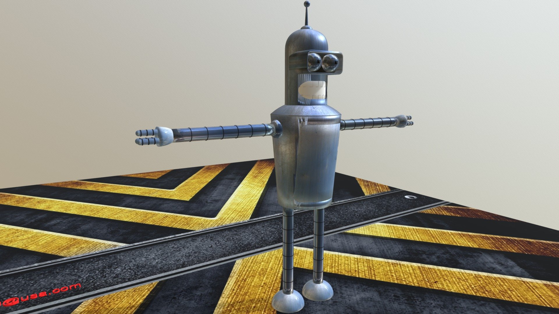 Bender - Download Free 3D model by ivan5000 [7f55465] - Sketchfab