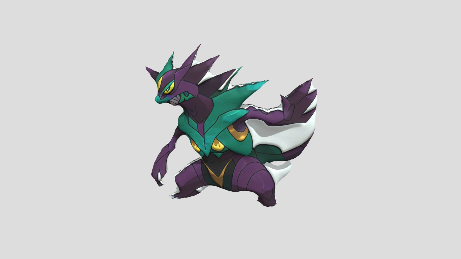 Pokemon Goal 48 - Download Free 3D model by klrxyz [7f558cc] - Sketchfab