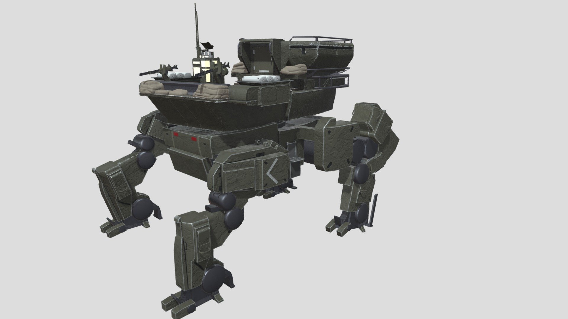 Colossus Vehicle - 3D model by Jacob Roach (@jacobroach296) [7f58192 ...