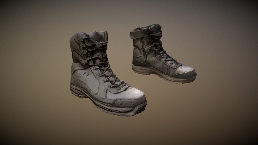 Military BOOT Prop - 3D model by ENVIRO3D [7f58355] - Sketchfab