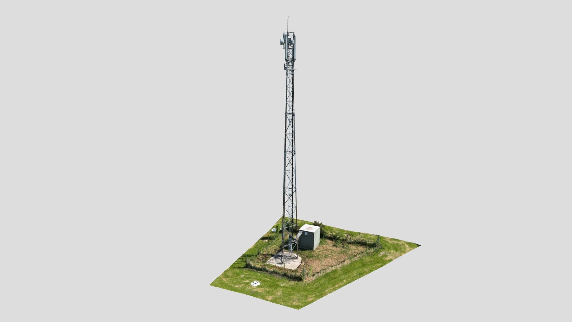 Pylone de Téléphonie Mobile - 3D model by ELYNO (@NicoLarvor) [7f5a4ed ...