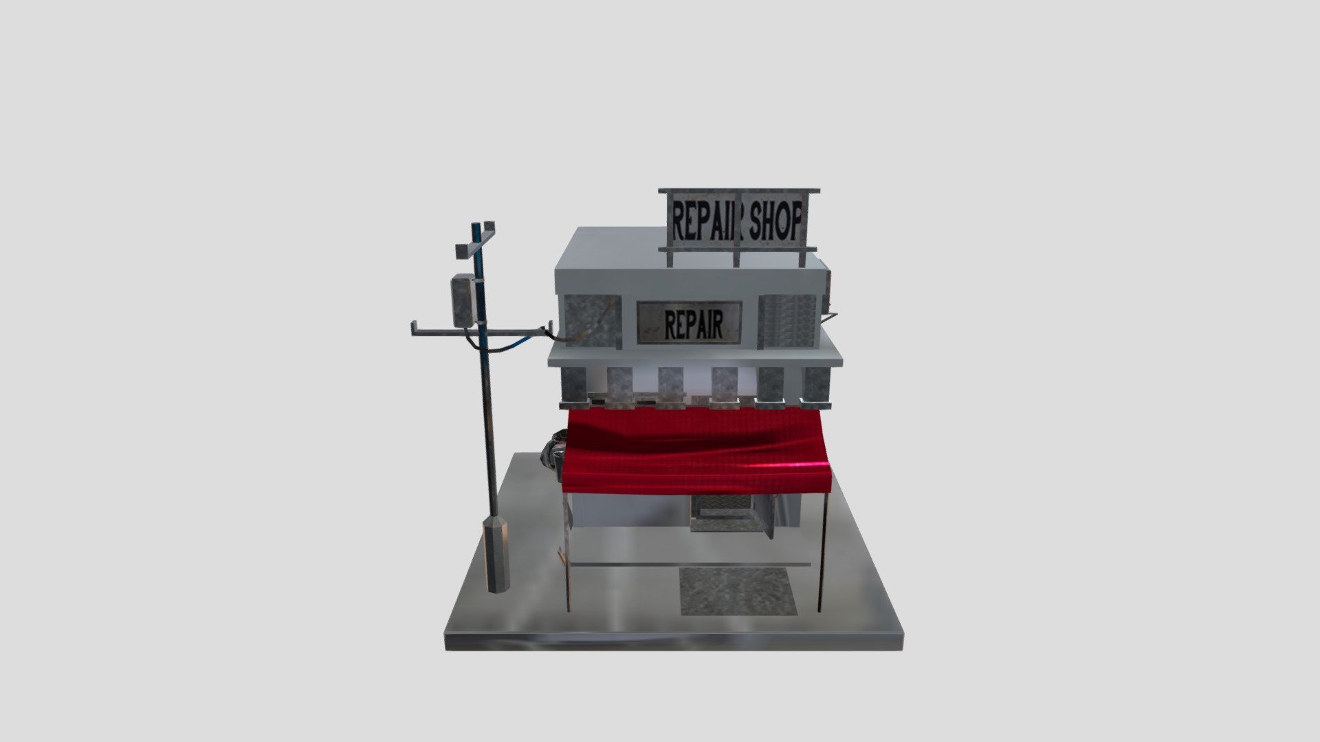 Building_A2 - 3D model by Javier Tan (@jtyq) [7f5a8e5] - Sketchfab