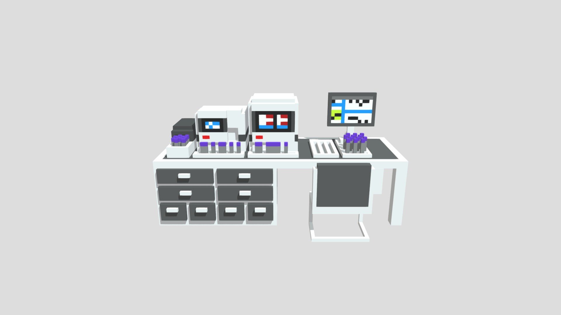 Voxel University Kit: Blood Analysis - 3D model by fullstopstudios ...
