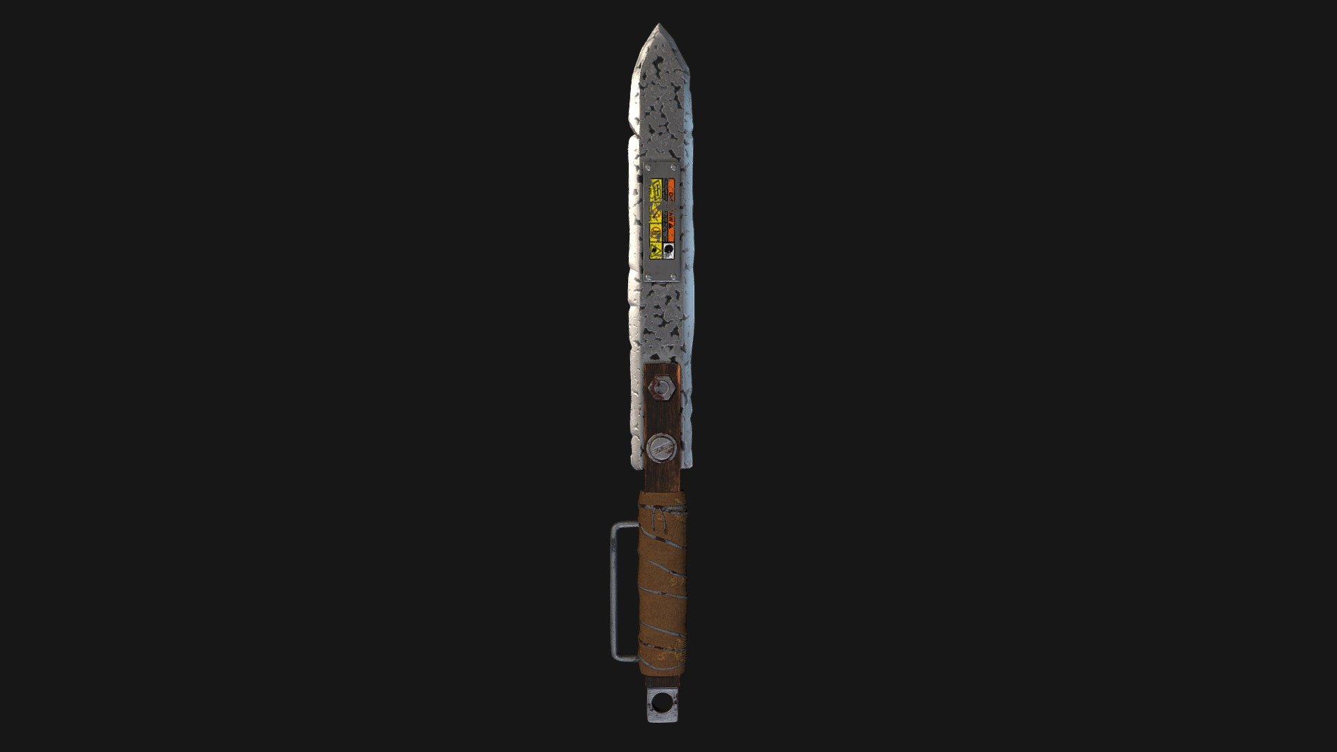 Longsword (for Rust) - 3D model by Artem Galus (@Syndrome_of_GoD ...