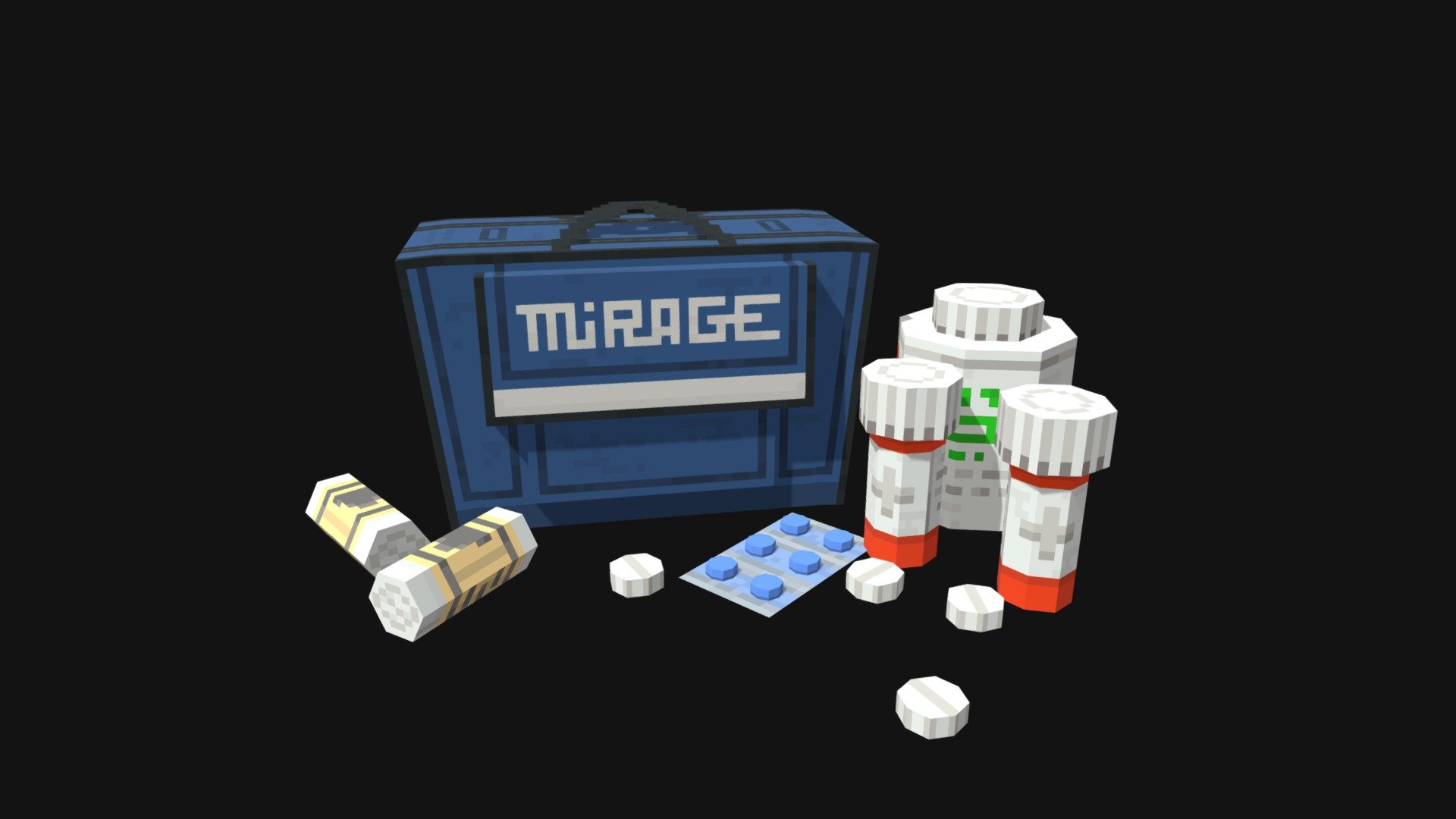 Medical Pack - 3D model by Mirage_art [7f5b908] - Sketchfab