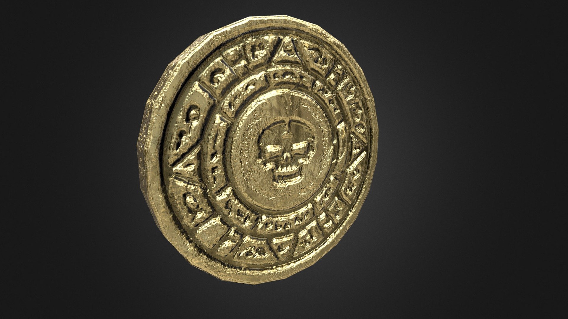 Pirate Coin (game ready asset) - Download Free 3D model by Pixel Life ...