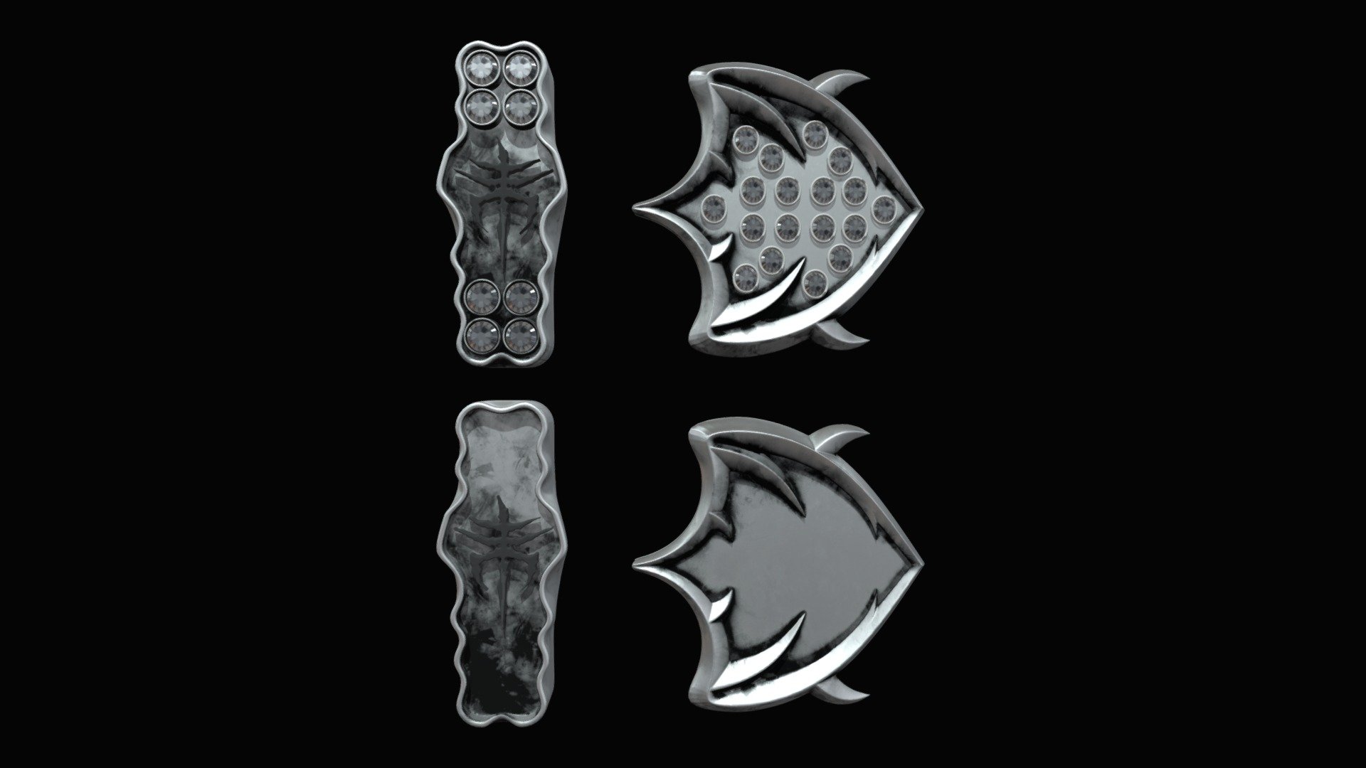 buckle + closer for manufacturing - 3D model by h3llboy [7f5d220 ...