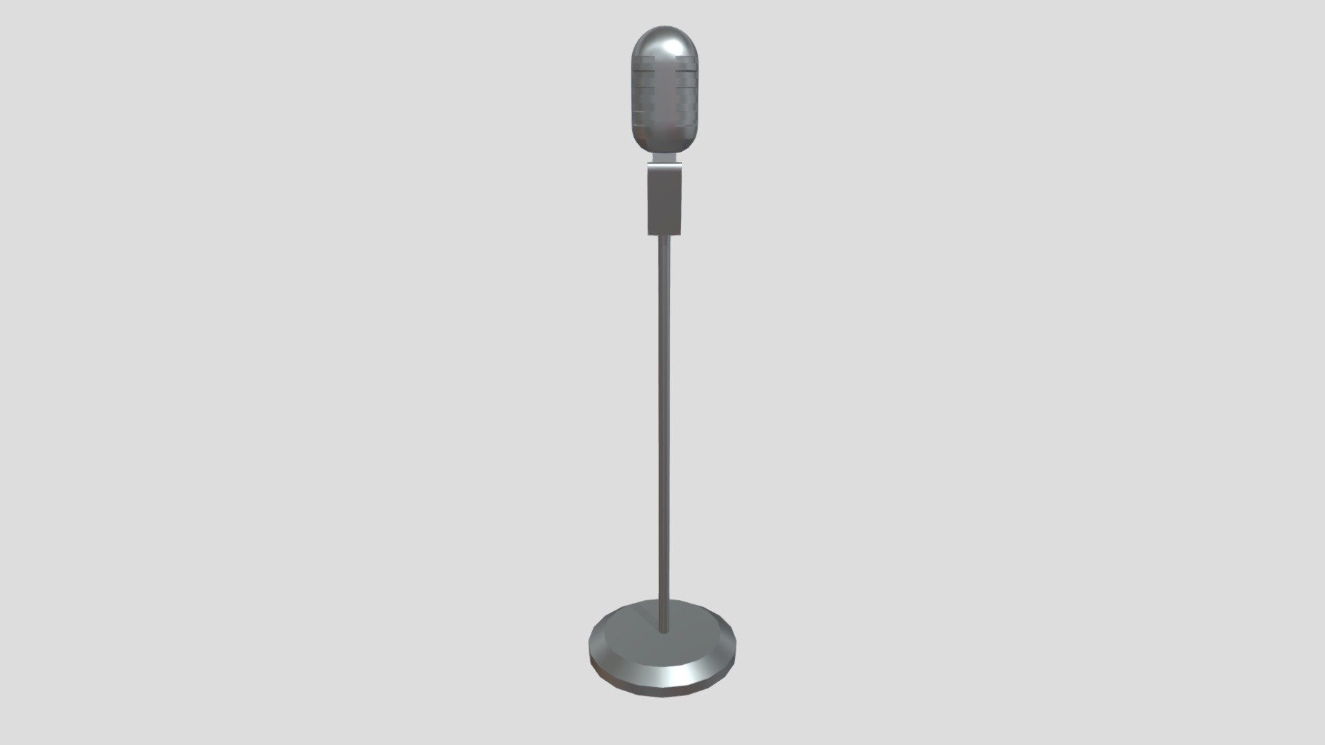 60's Microphone Asset - 3D model by EdenChisnallArt [7f5ffaf] - Sketchfab
