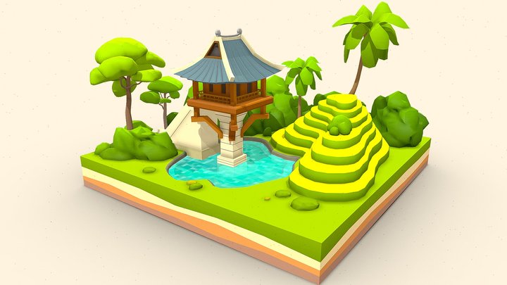 Polygon 3D models - Sketchfab