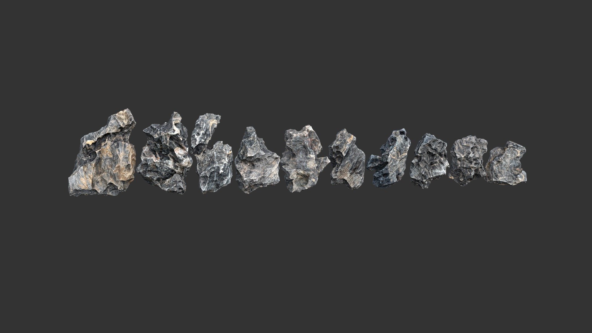 Erosion Rocks - Buy Royalty Free 3D model by Mega 3D (@3dlandscape ...