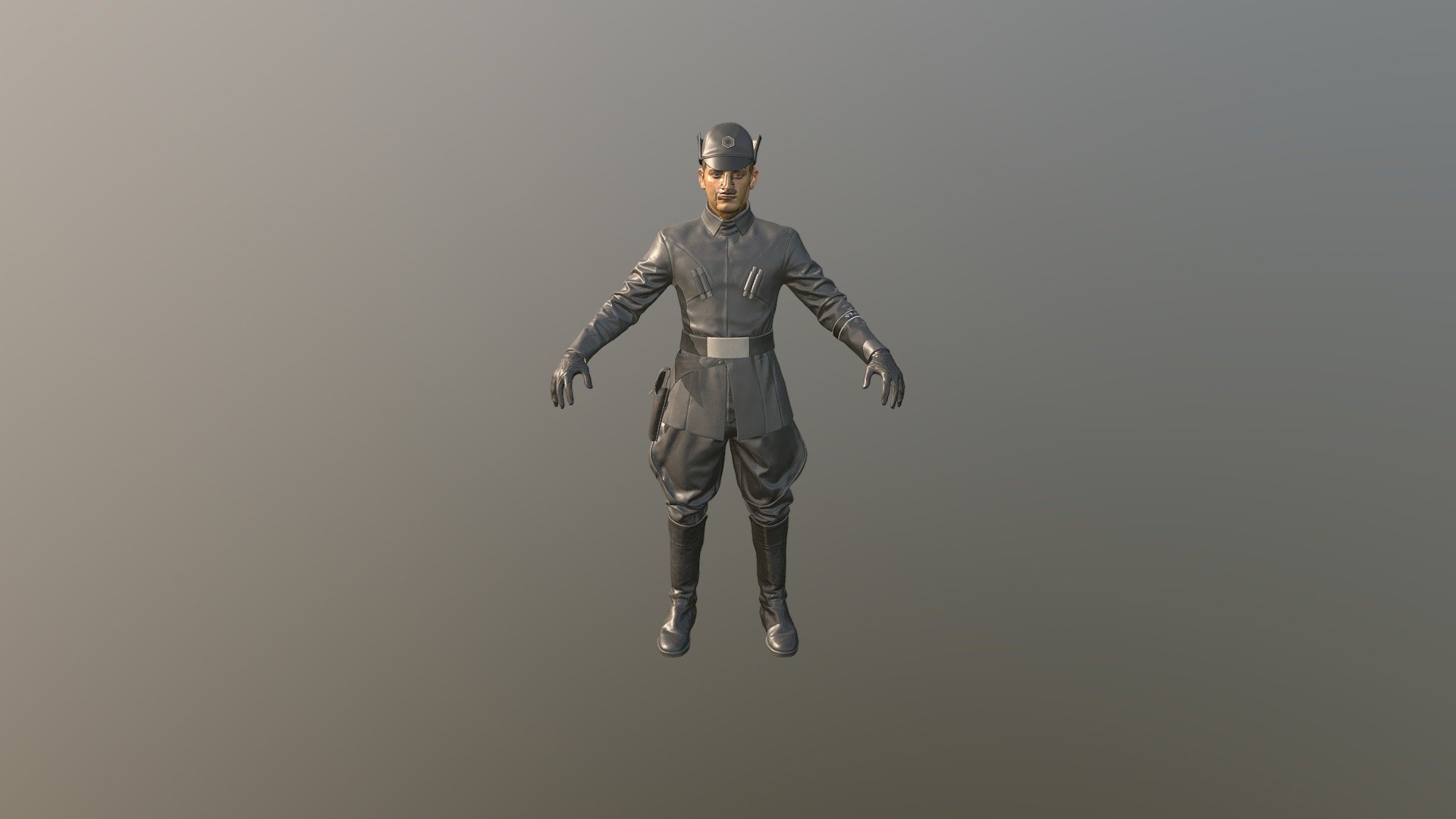 First Order Leutenant Captain - 3D model by Power (@ADGB) [7f60ee3 ...