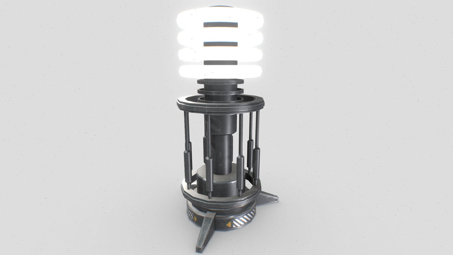 Sci fi lamp - Buy Royalty Free 3D model by Anima Z (@Anima-Z) [7f61a7f ...