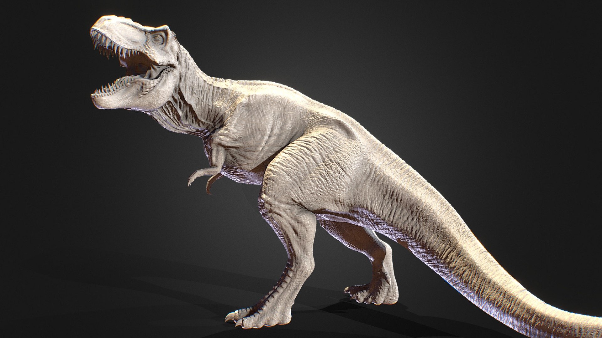 T-rex Jurassic park REXY (Fan art) 2 - 3D model by David RR (@david222) [7f626b7] - Sketchfab