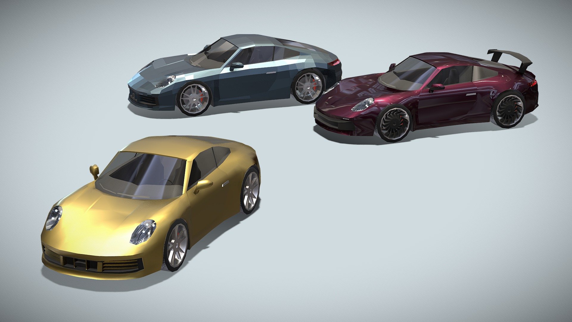 Porsche 911 8th gen - Buy Royalty Free 3D model by NETRUNNER_pl ...