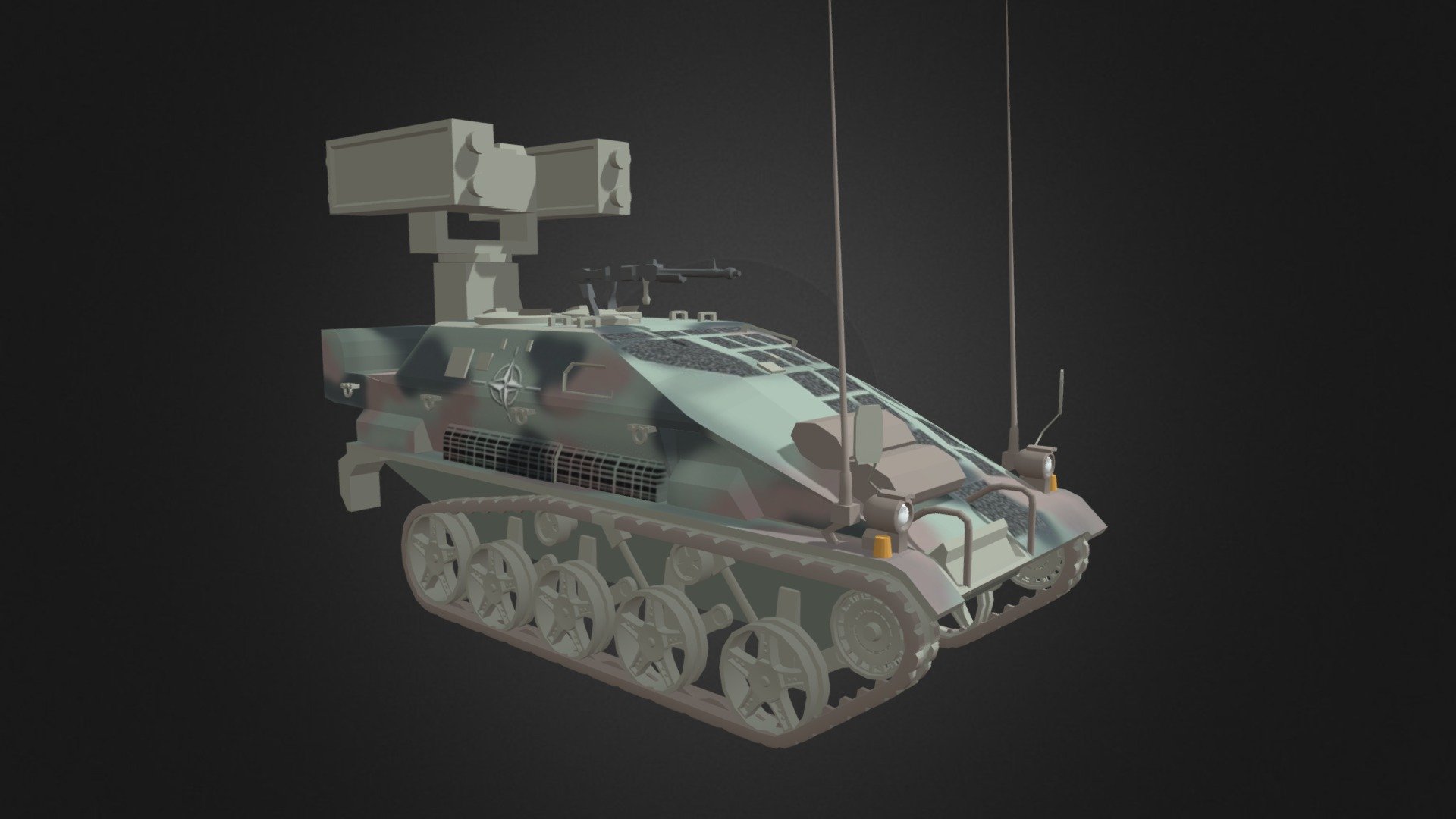 Wiesel 2 Ozelot Anti- Air Unit Tank - Download Free 3D model by Aditya ...