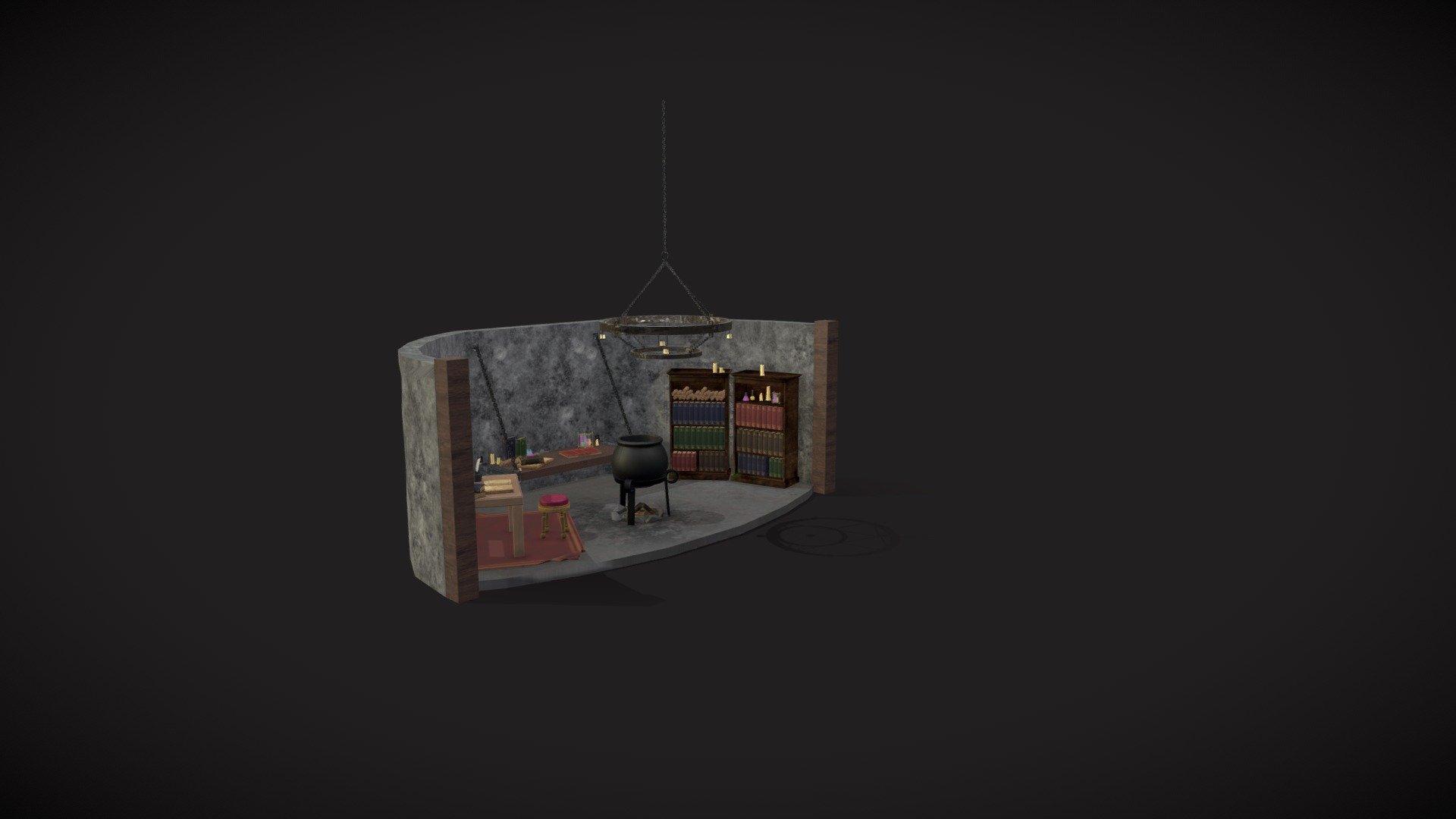 Alchemy Lab - Download Free 3D model by MitchellEastment [7f662dc ...